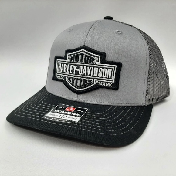 Richardson | Accessories | Harley Davidson Richardson 12 Trucker Mesh ...